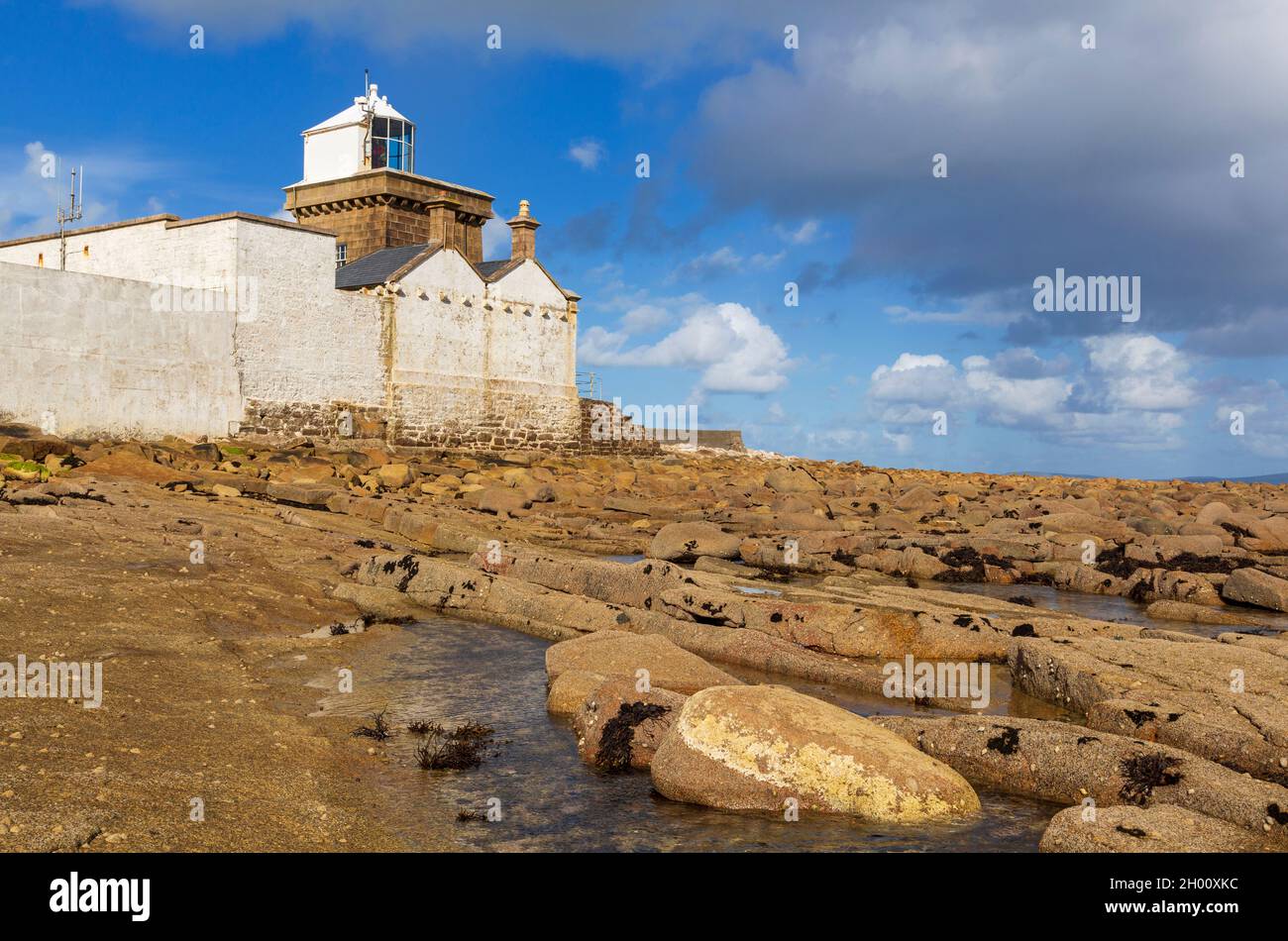 Blacksod Lighthouse & Museum, Belmullet, County Mayo, Ireland Stock ...