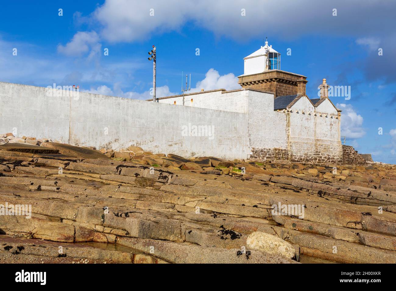 Blacksod Lighthouse & Museum, Belmullet, County Mayo, Ireland Stock ...