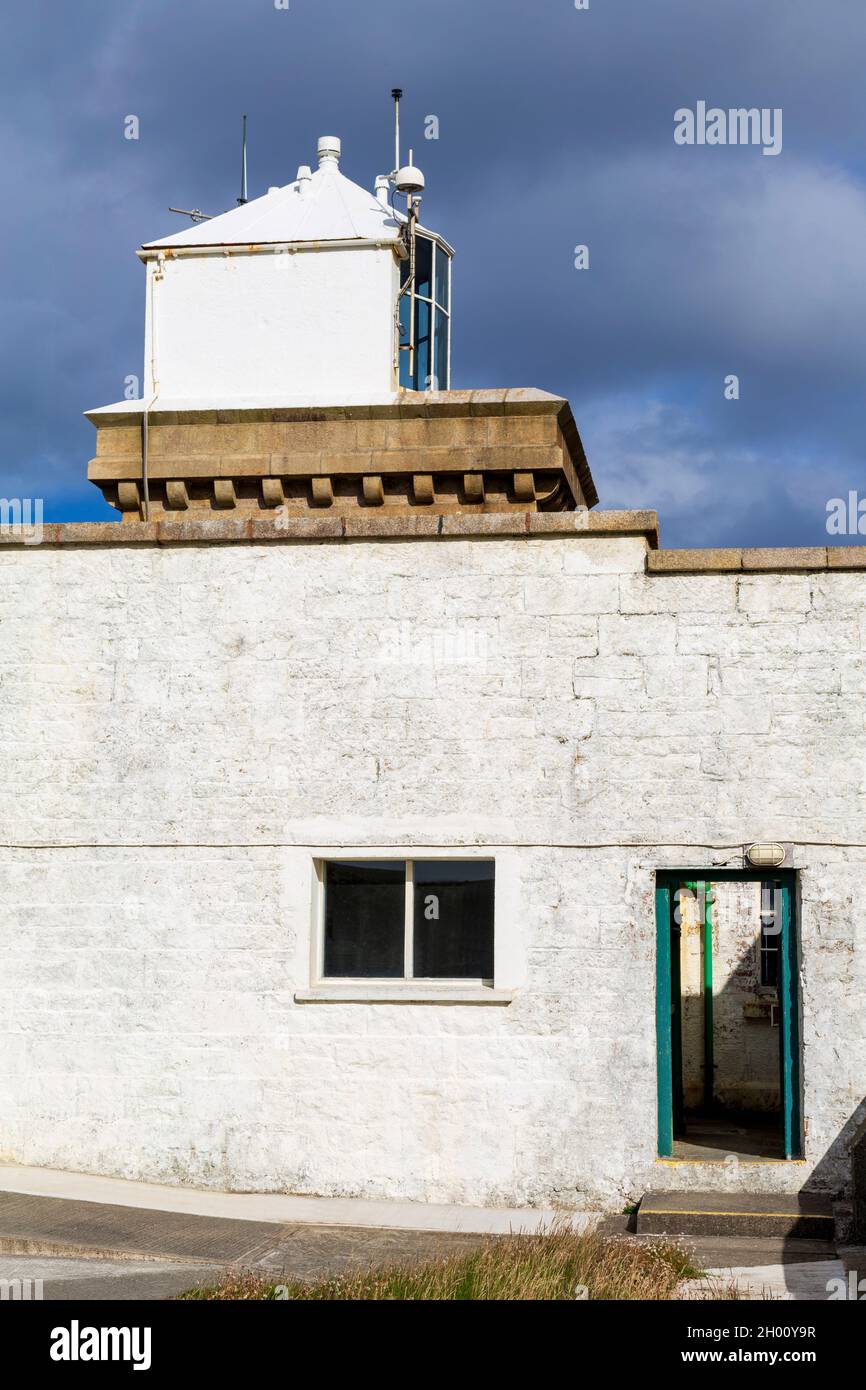 Blacksod Lighthouse & Museum, Belmullet, County Mayo, Ireland Stock ...