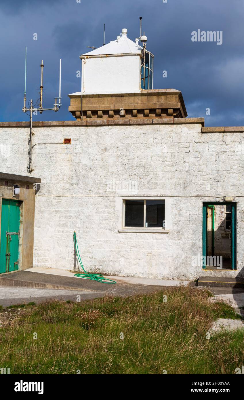 Blacksod Lighthouse & Museum, Belmullet, County Mayo, Ireland Stock ...