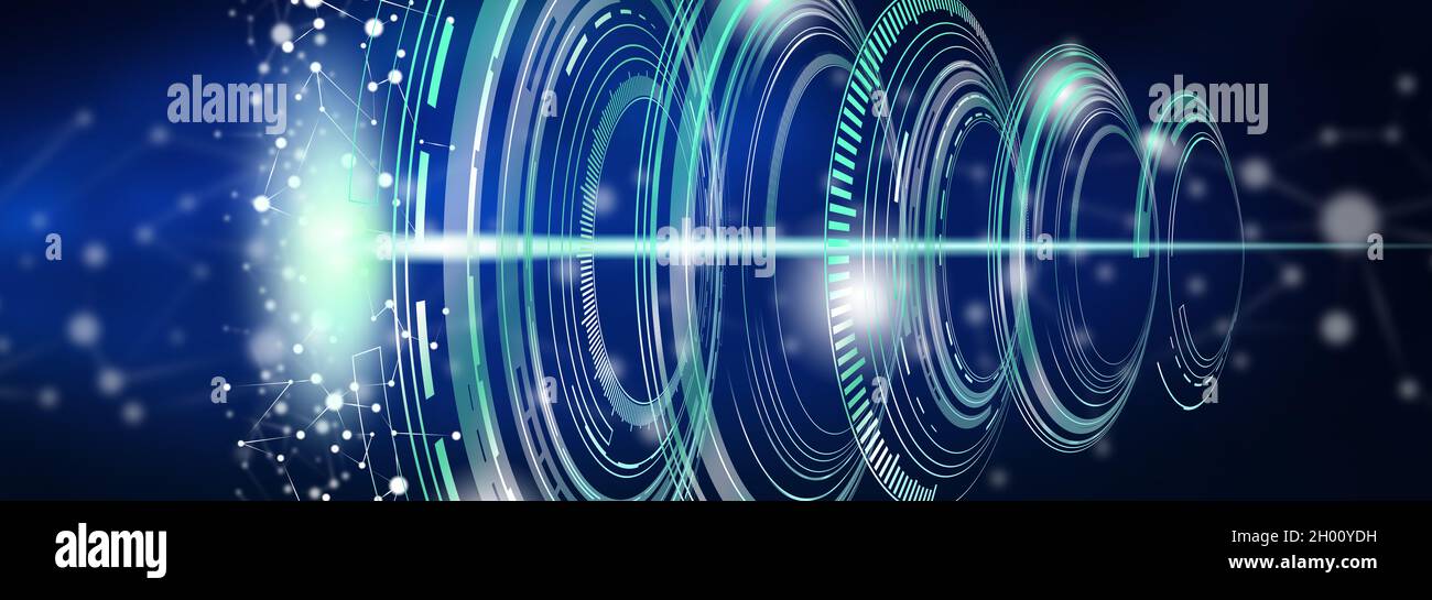 Illustration of a technology concept Stock Photo - Alamy