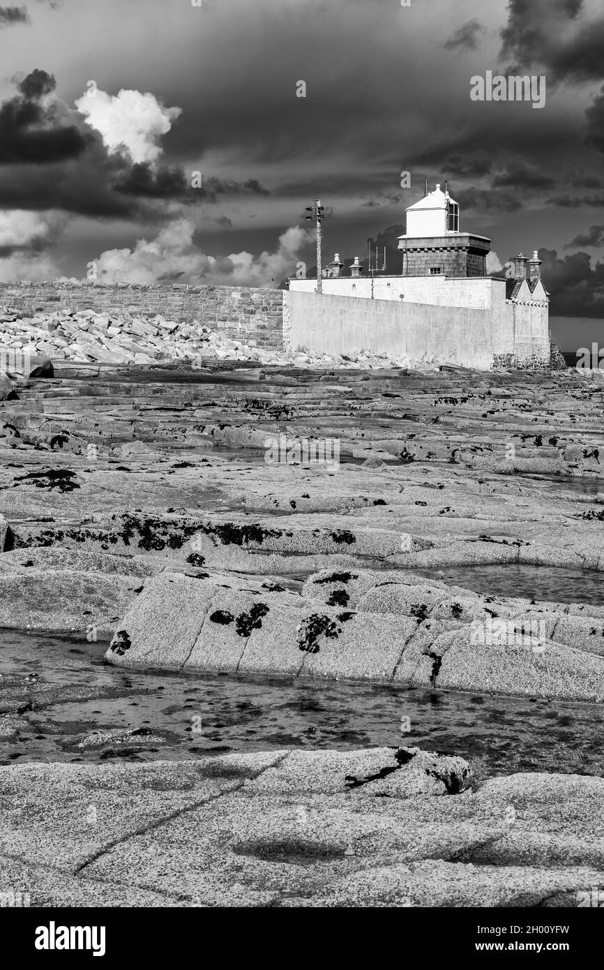 Blacksod Lighthouse & Museum, Belmullet, County Mayo, Ireland Stock ...