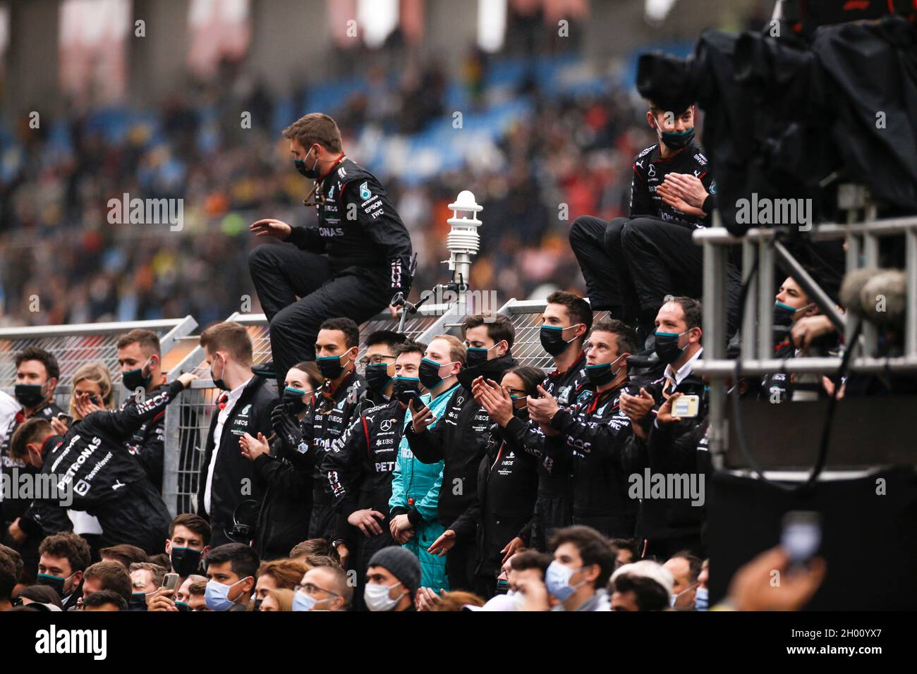 Istanbul, Turkey. 10th Oct, 2021. Mercedes-AMG Petronas F1 Team, F1 ...