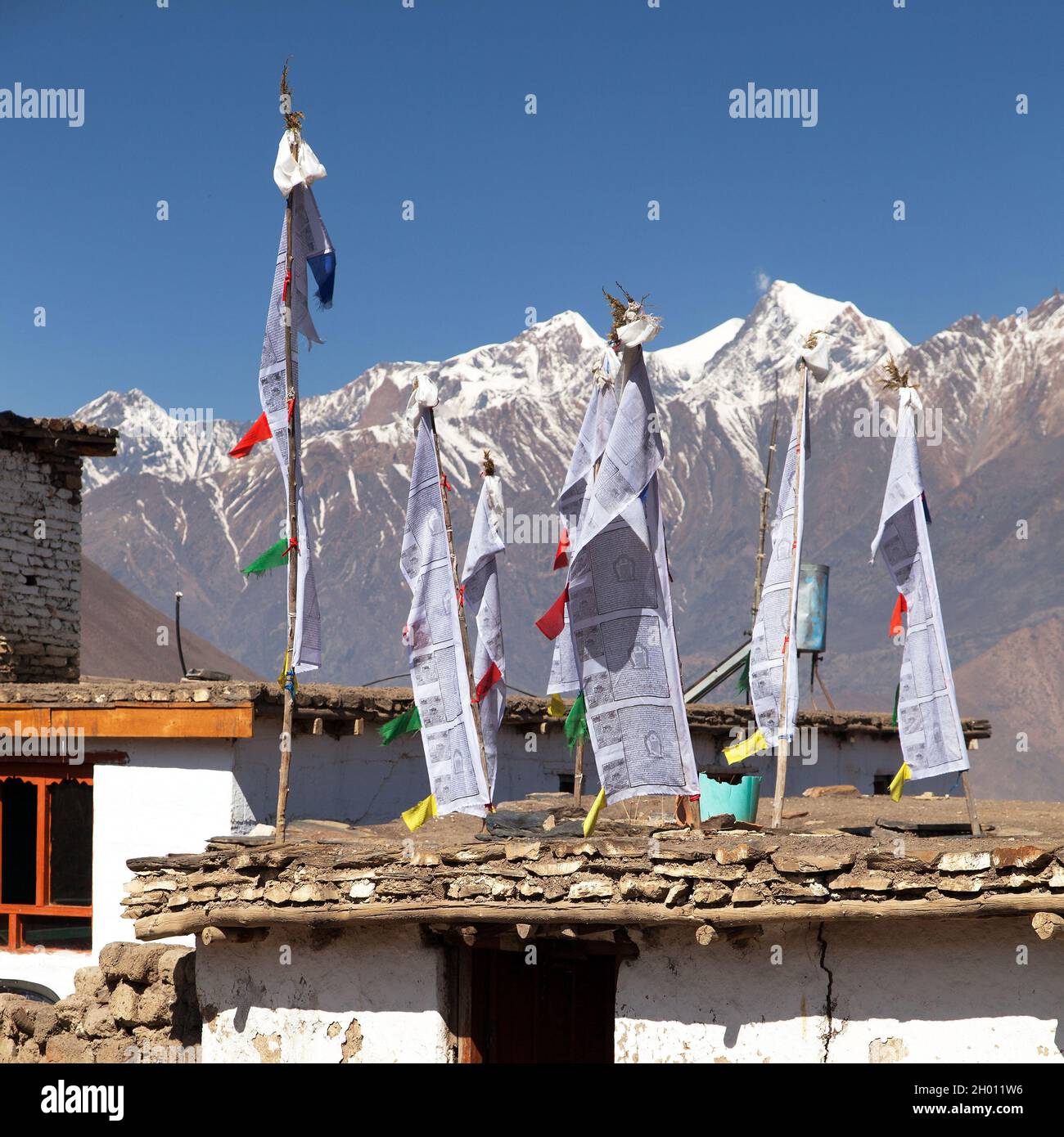 Jharkot village, one of the best villages in round Annapurna circuit ...