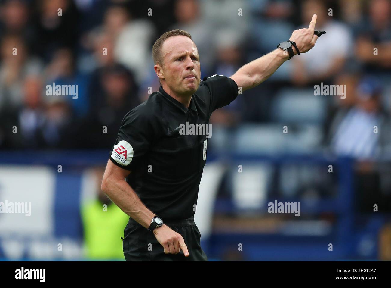 Referee David Rock during the Sky Bet League One match at Hillsborough ...