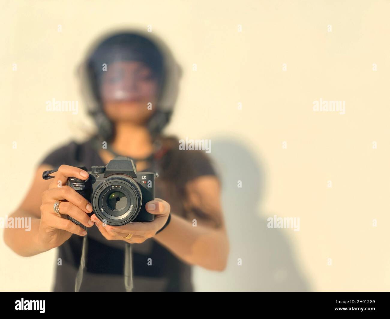 Indian asian journalist woman working hi-res stock photography and ...