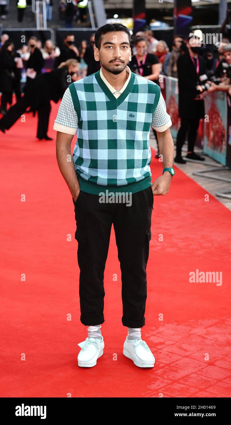 Nabhaan Rizwan arrives for the UK premiere of 'The French Dispatch', at ...