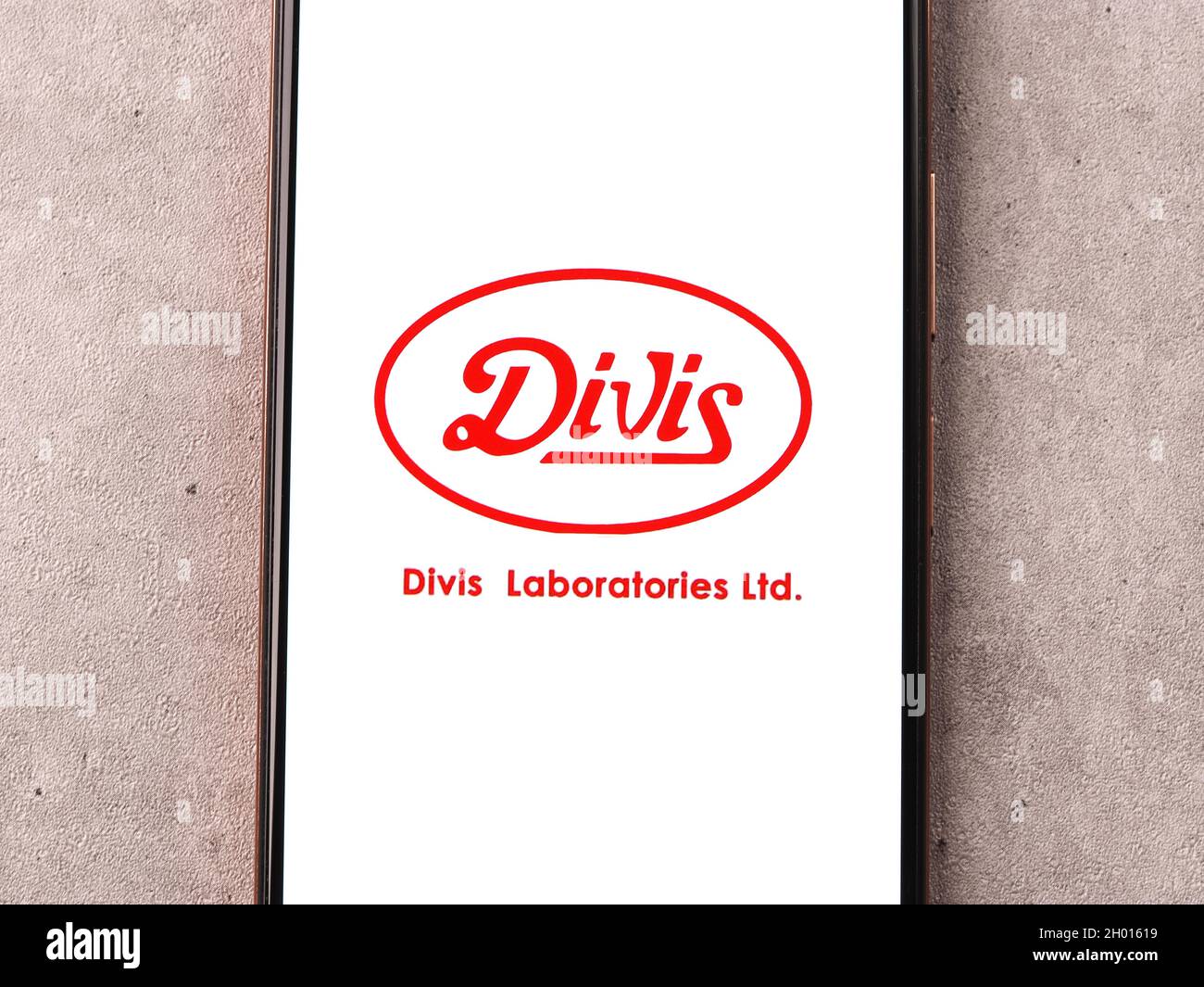 West Bangal, India - October 09, 2021 : Divi's Laboratories logo on ...