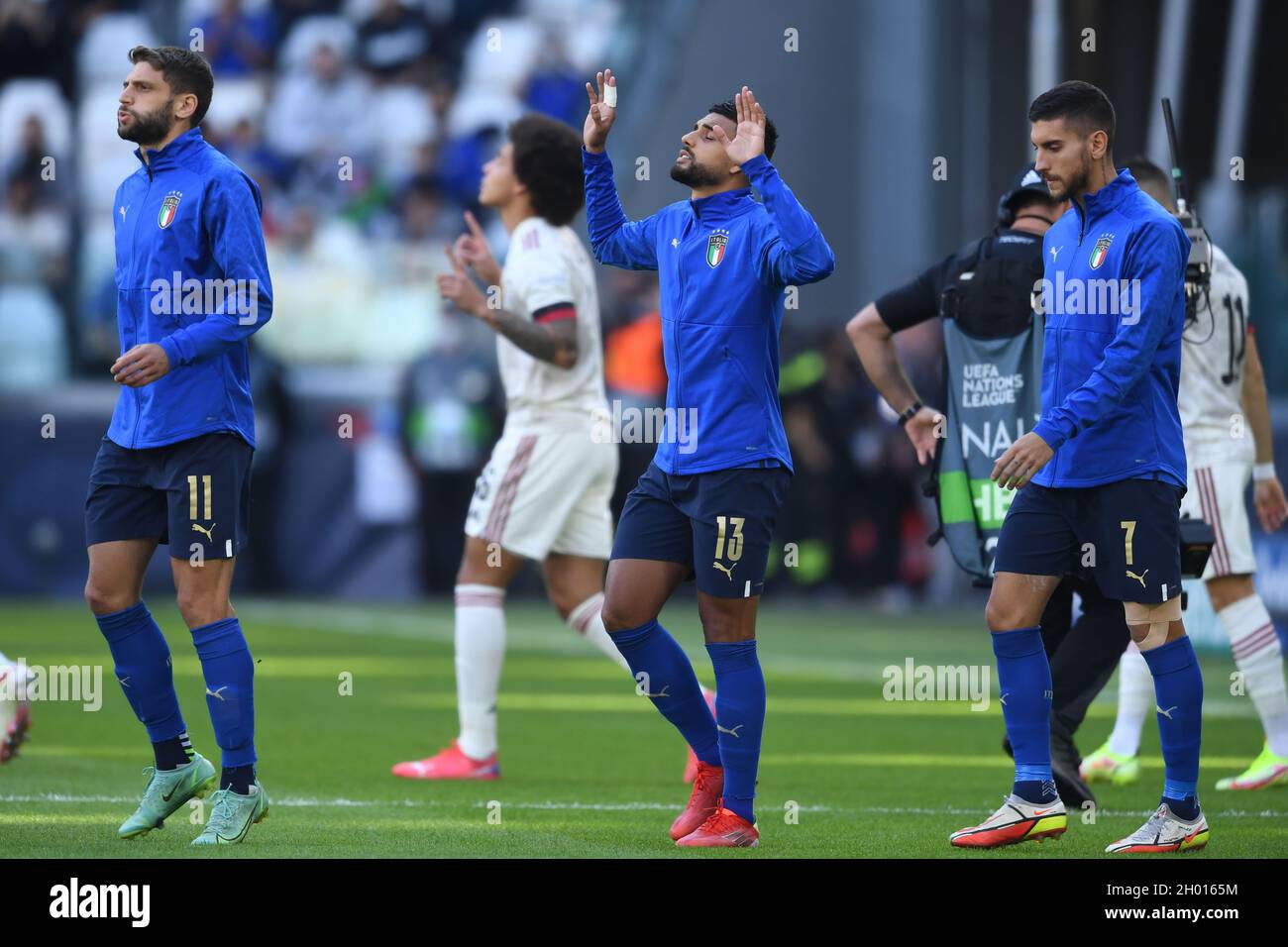 Emerson Palmieri (Italy) during the UEFA Nations League 2020-2021 ...