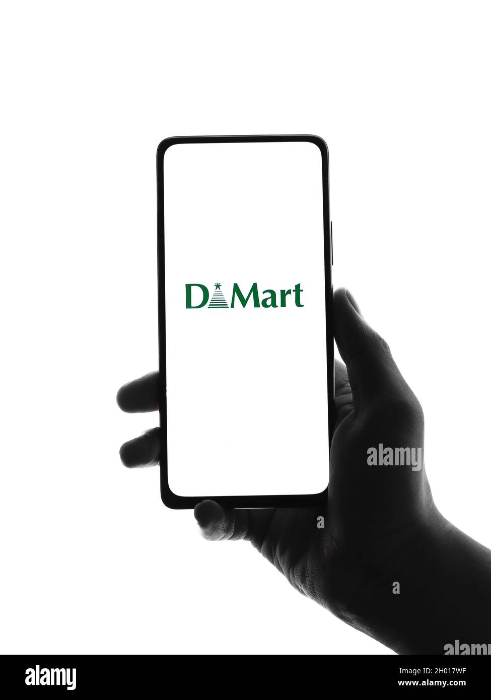 Assam, india - June 09, 2020 : Dmart a online grocery shopping app ...