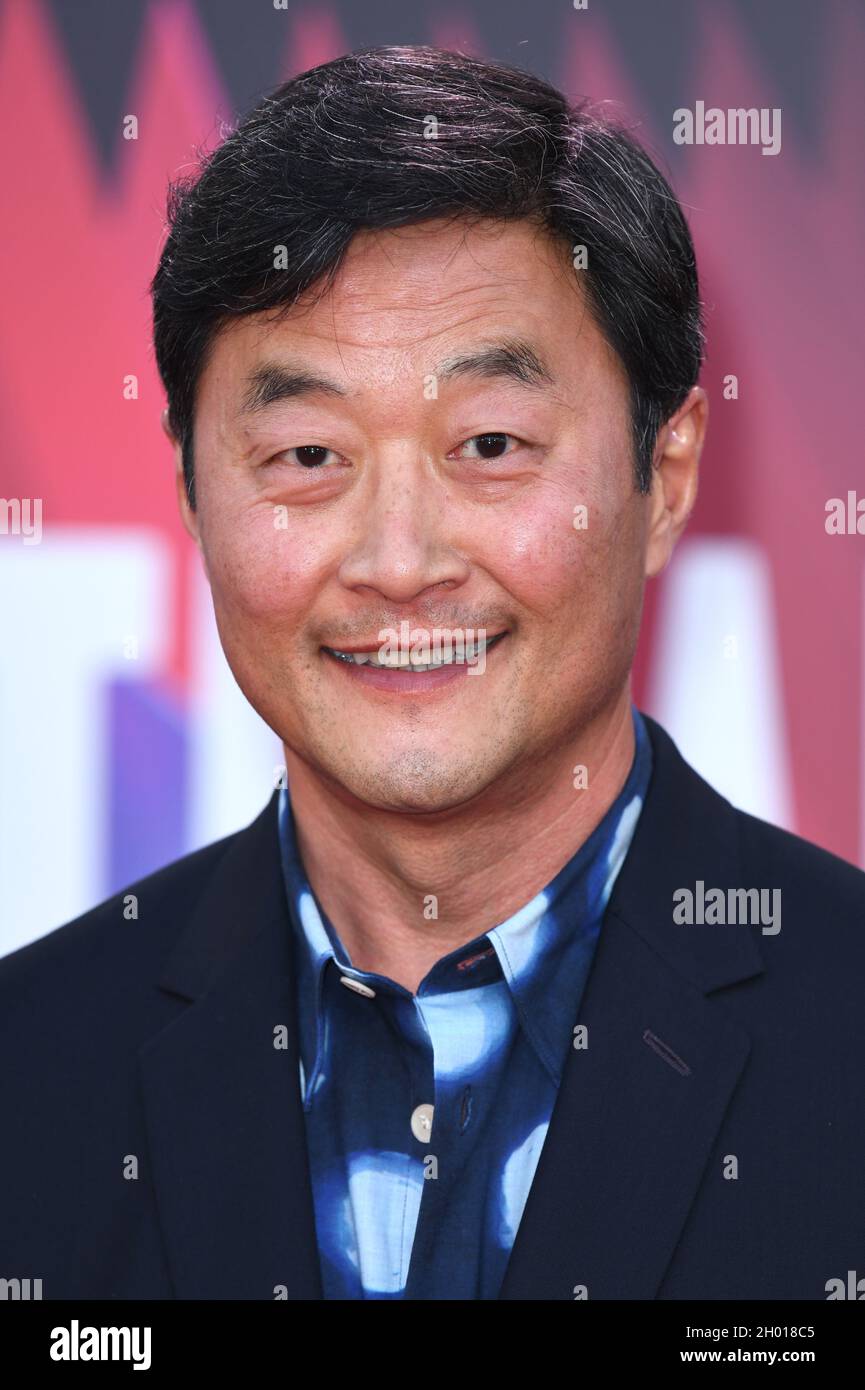Stephen Park arriving at The French Dispatch gala premiere, part of the ...