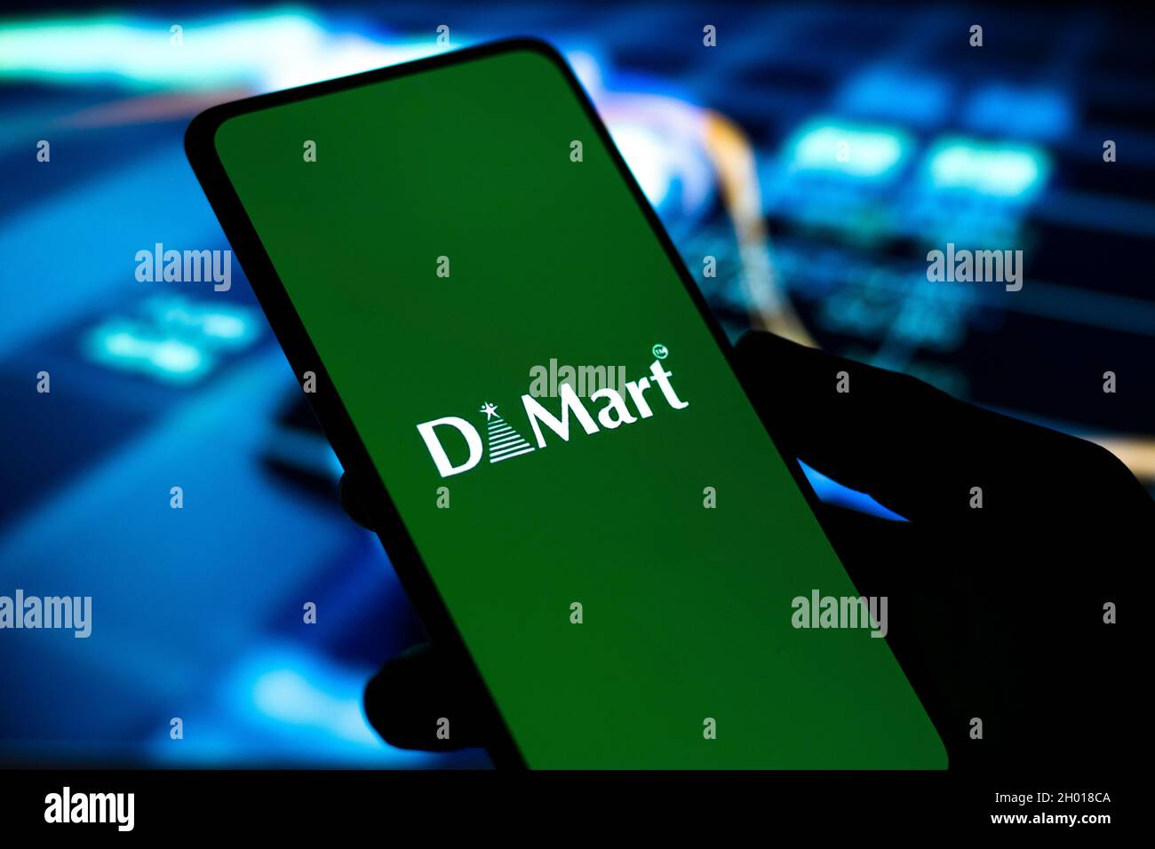 Assam, india - June 09, 2020 : Dmart a online grocery shopping app ...