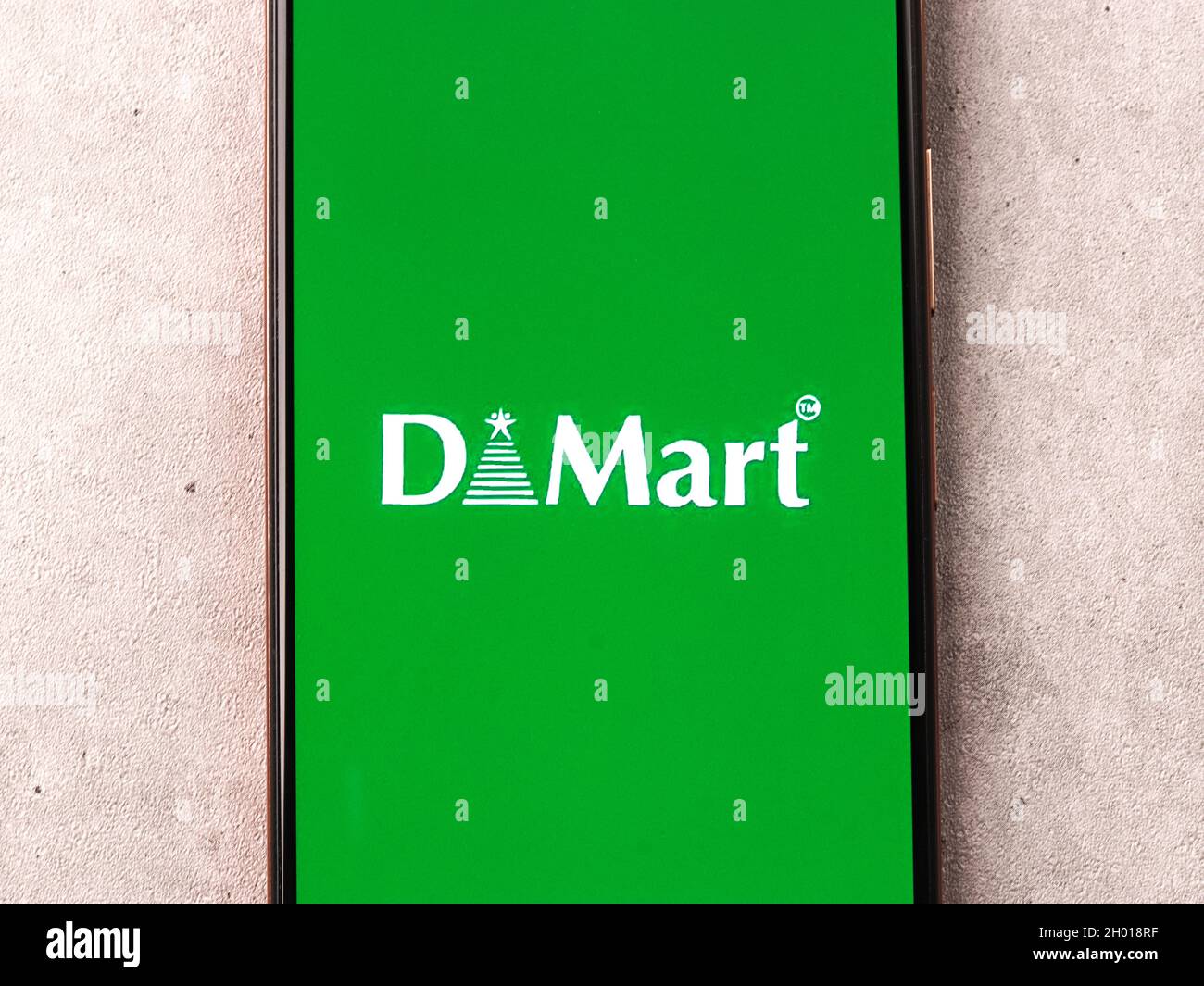 Assam, india - June 09, 2020 : Dmart a online grocery shopping app ...