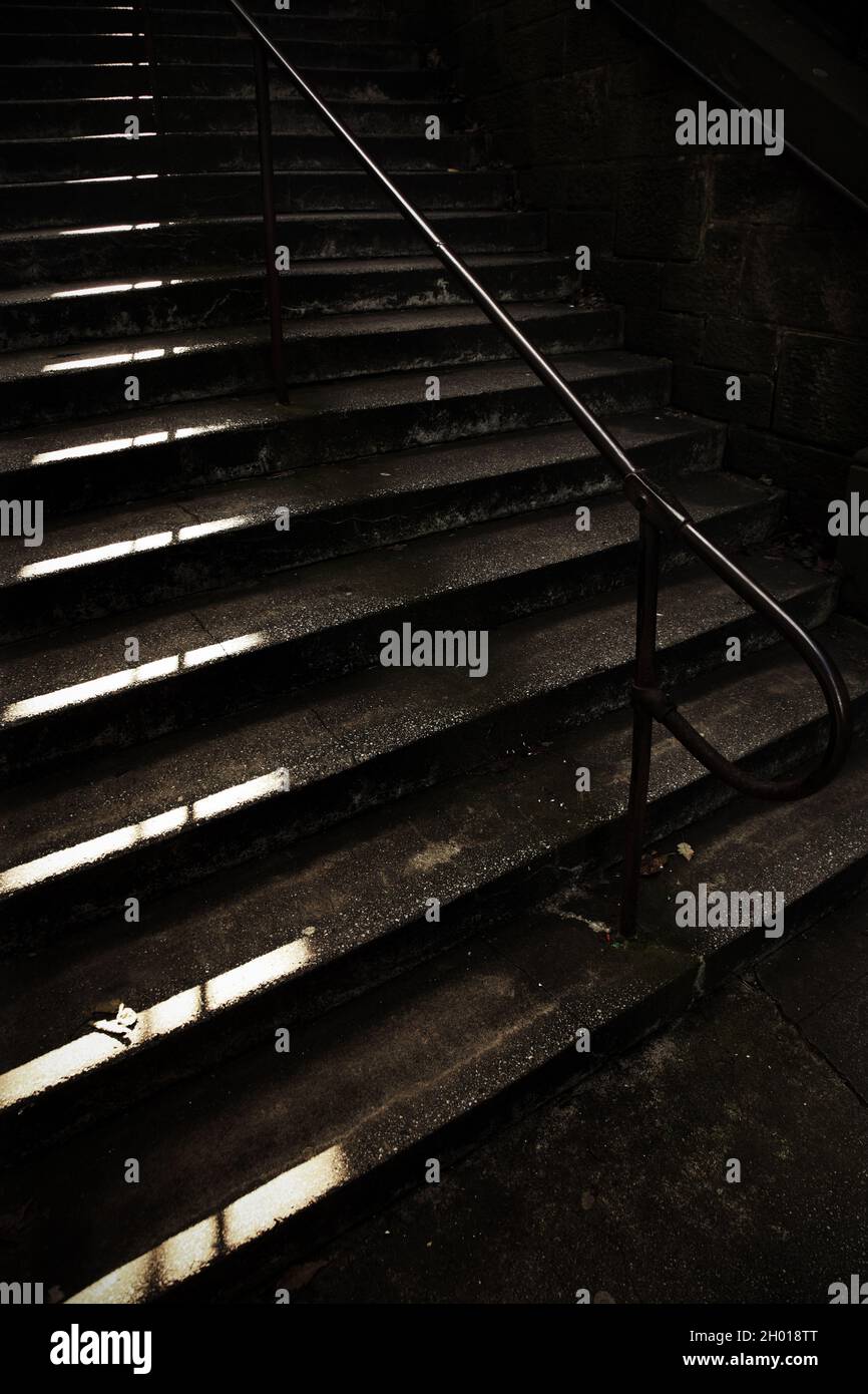 The News Steps, Edinburgh, Scotland Stock Photo - Alamy