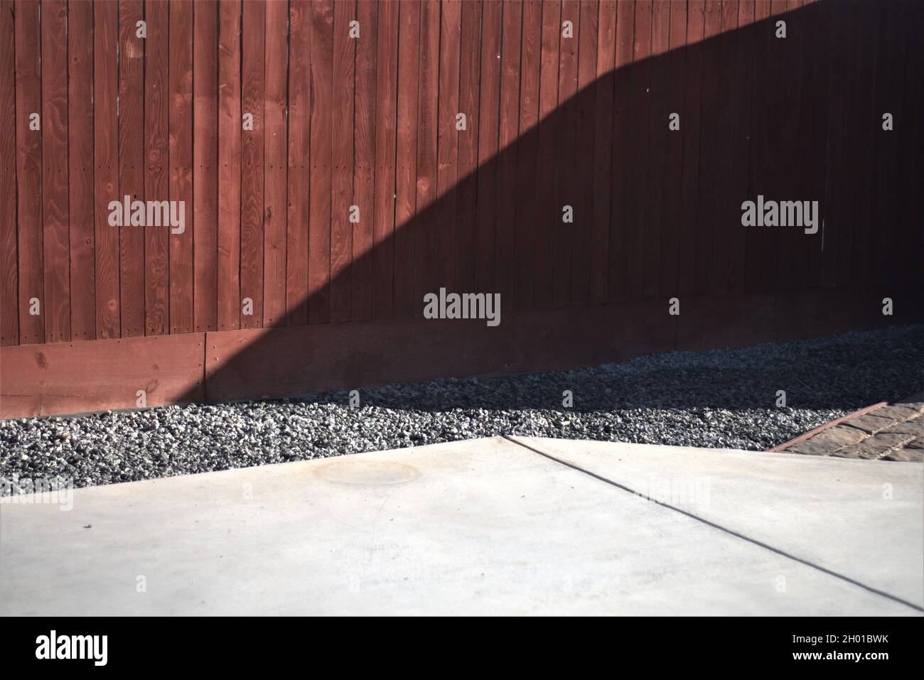 Fence and shadow lines Stock Photo - Alamy