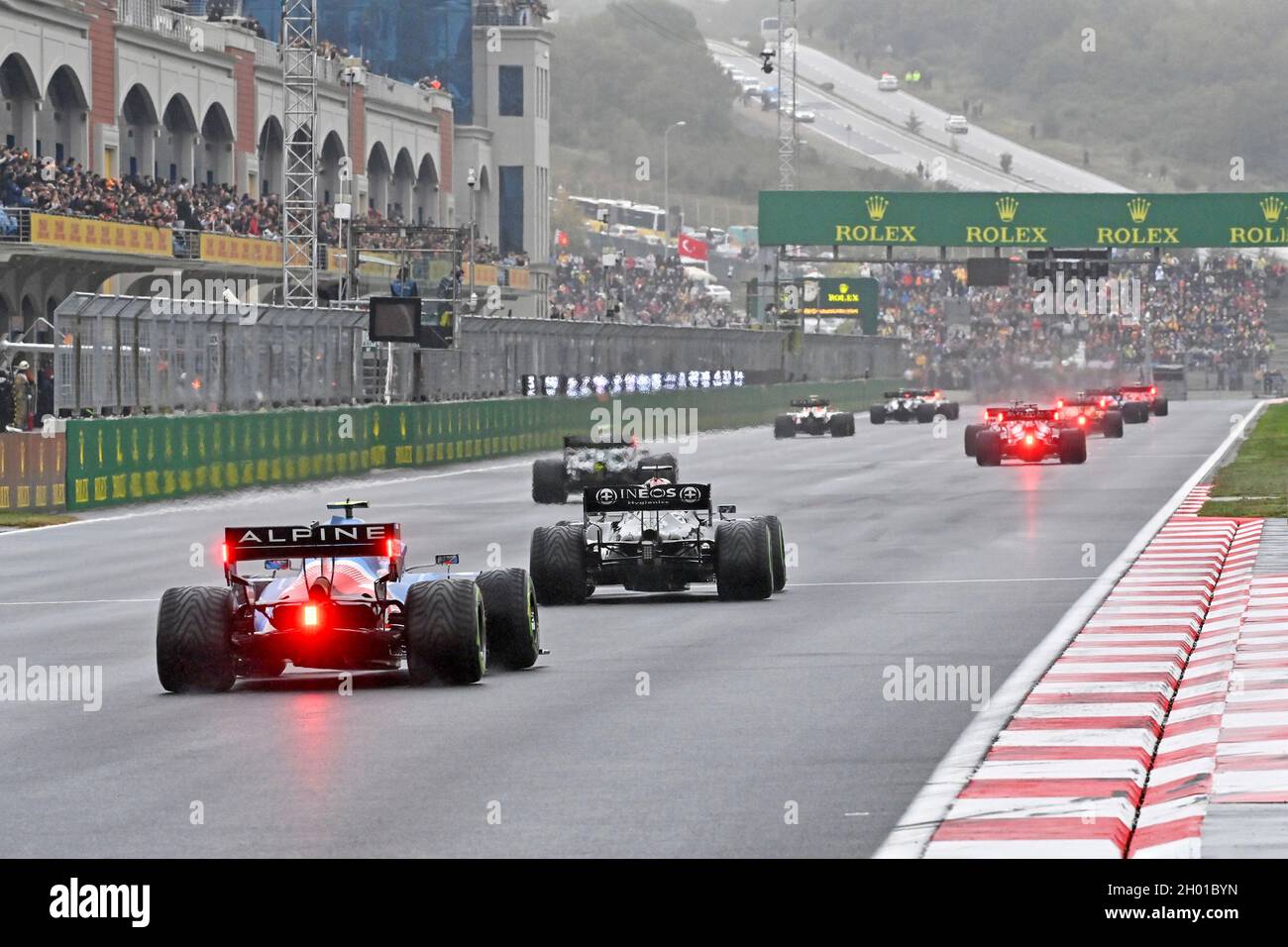 Istanbul, Turkey. 10th Oct, 2021. # 31 Esteban Ocon (FRA, Alpine F1 ...