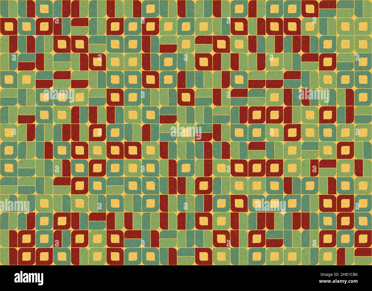 Abstract Geometrical generative computational art illustration Stock ...