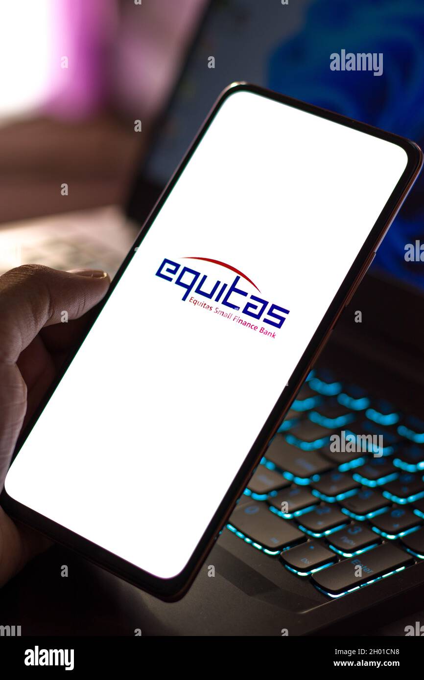 West Bangal, India - October 09, 2021 : Equitas Small Finance Bank logo ...