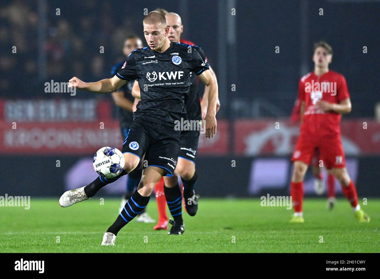 ALMERE, NETHERLANDS - OCTOBER 10: Jasper van Heertum of De Graafschap ...