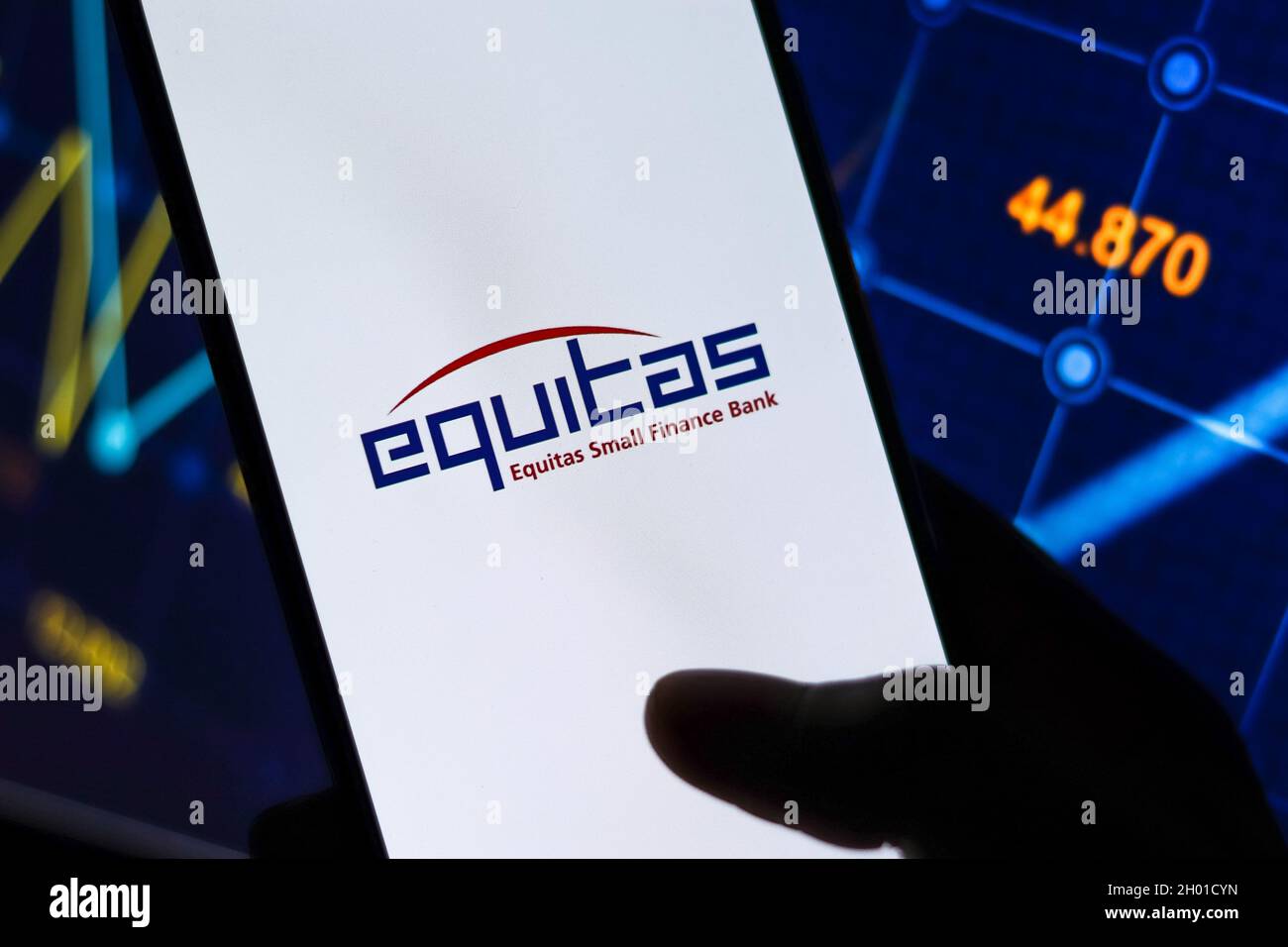 West Bangal, India - October 09, 2021 : Equitas Small Finance Bank logo ...