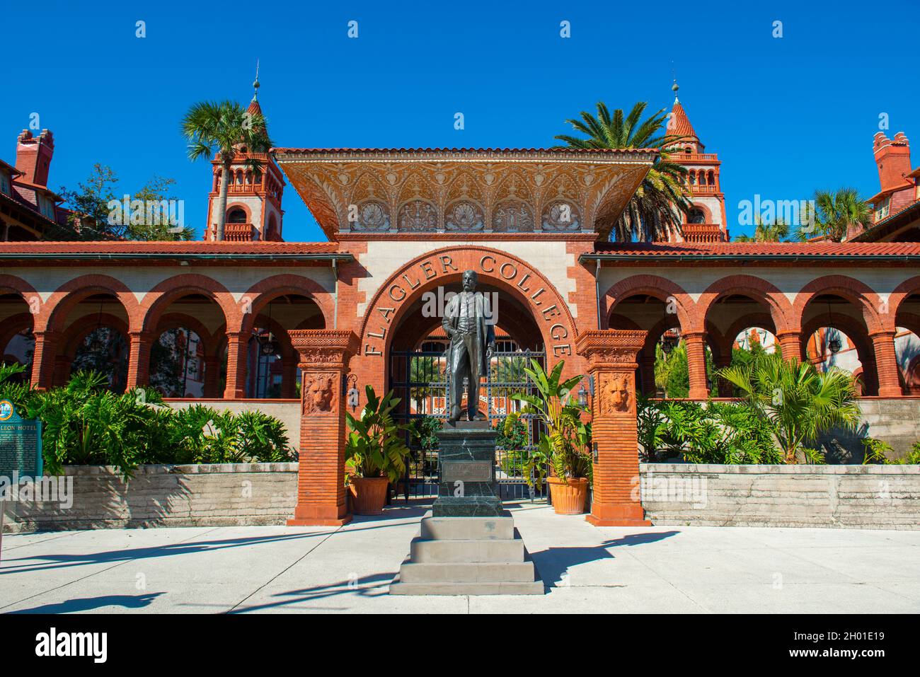 Flagler College Main Entrance is the main building of Flagler College ...