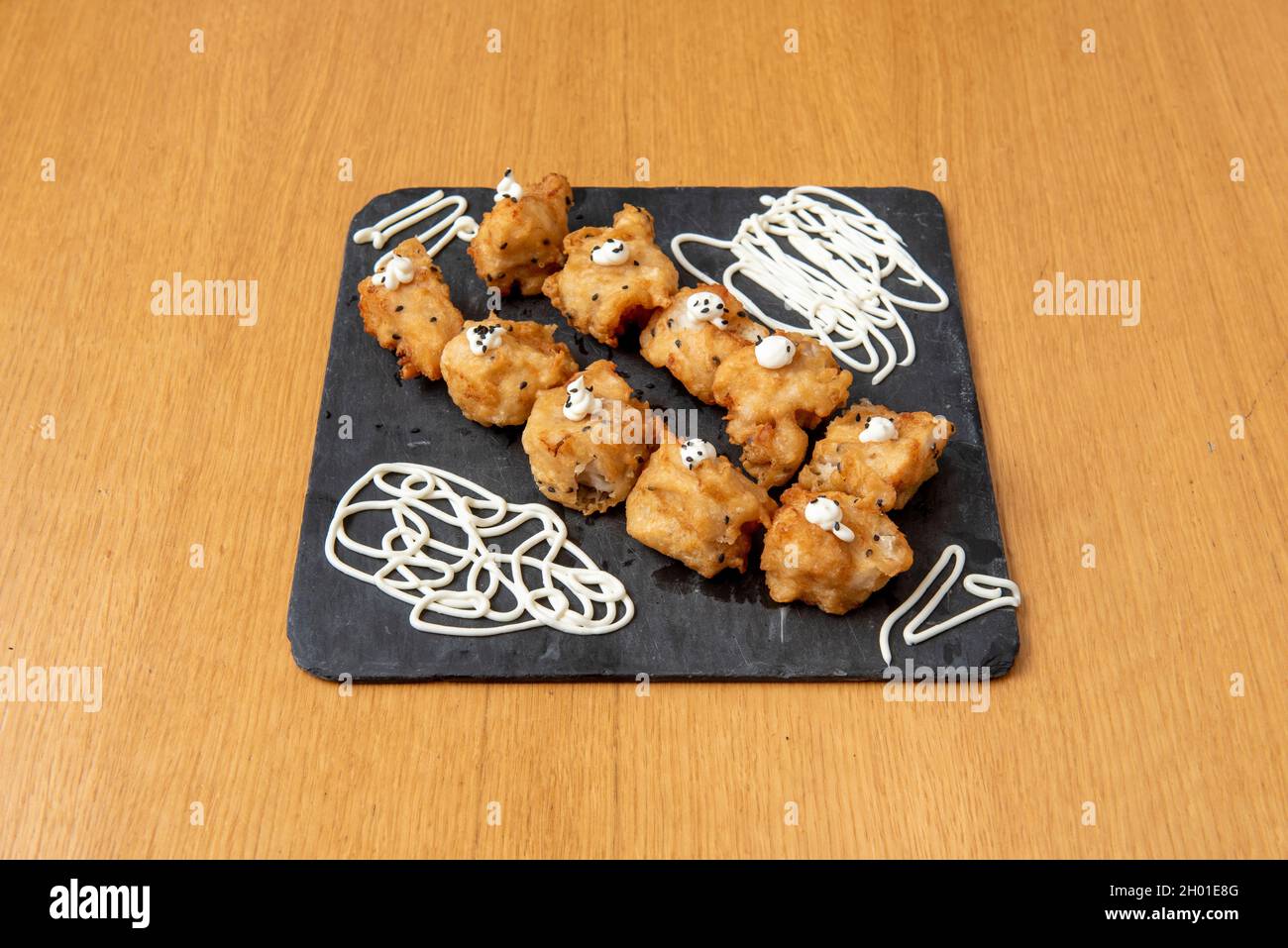 Hake and tartar sauce hi-res stock photography and images - Alamy