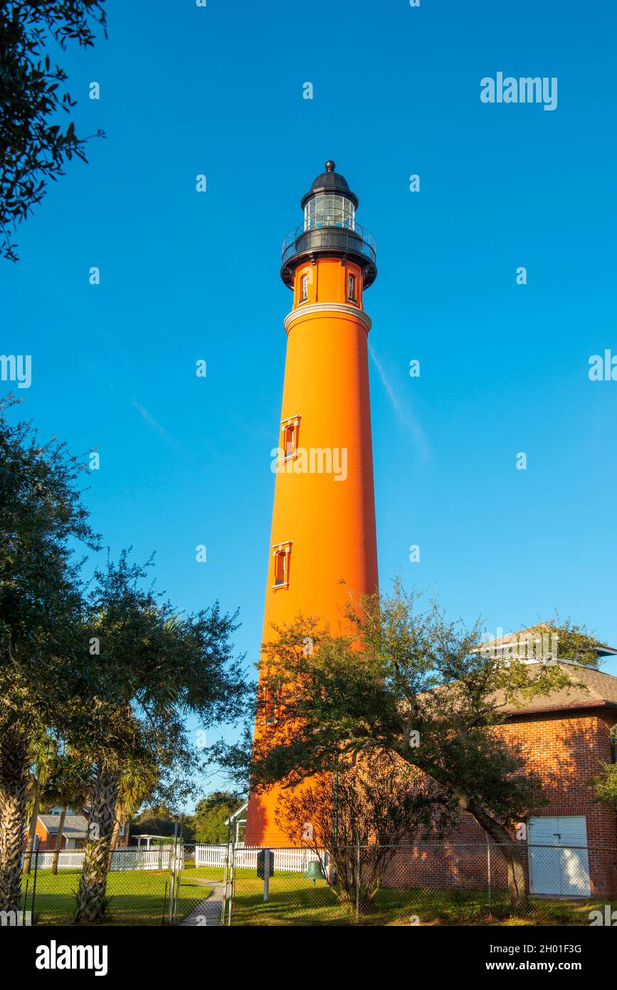 Ponce de Leon Inlet Lighthouse is a National Historic Landmark in town ...