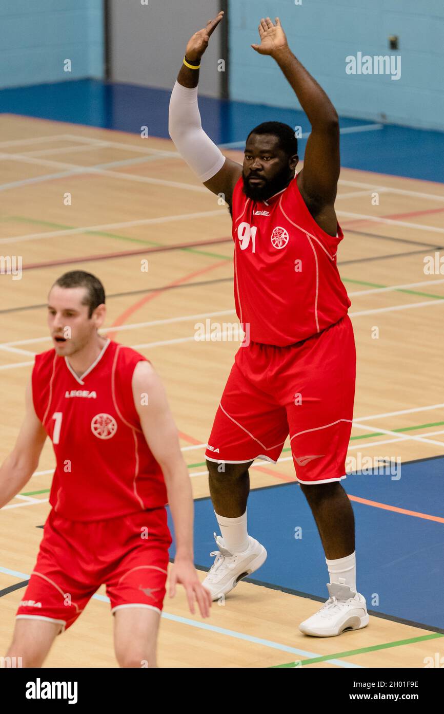TREFOREST, WALES - 10 OCTOBER 2021: Wales Basketball National League ...