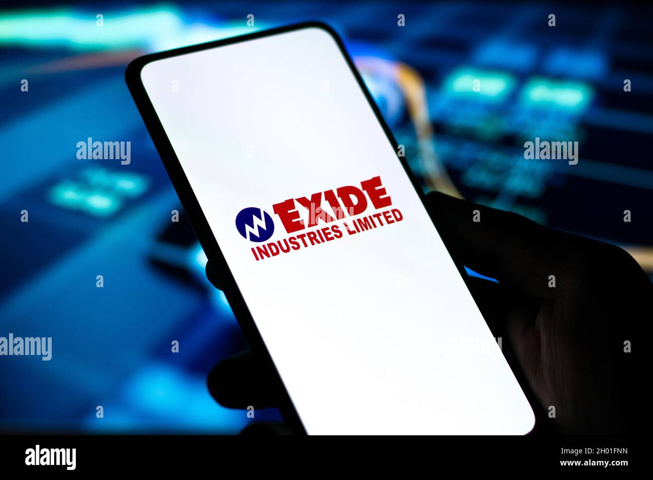 Exide logo hi-res stock photography and images - Alamy
