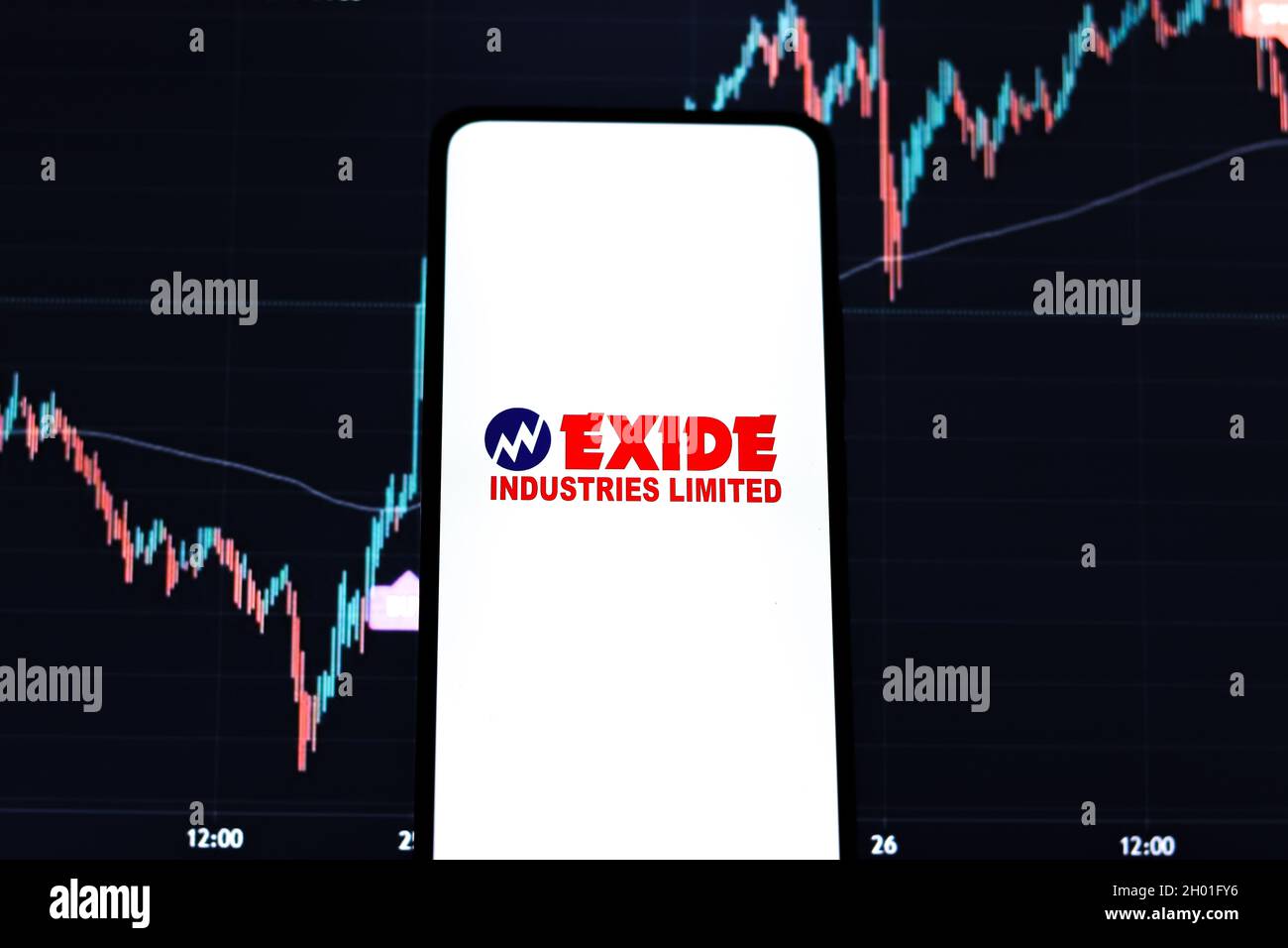Exide logo hi-res stock photography and images - Alamy