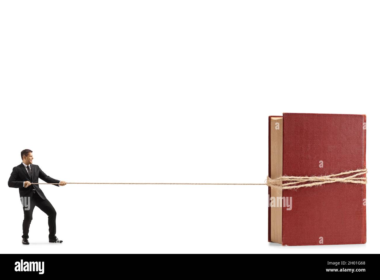 Pulling his tie hi-res stock photography and images - Alamy