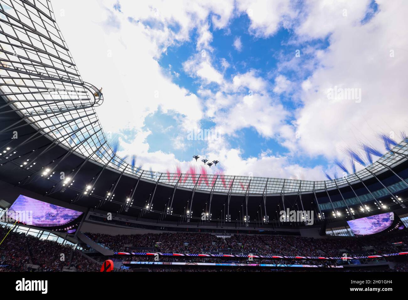 London, UK. 10th October 2021; Tottenham Hotspur stadium, London ...