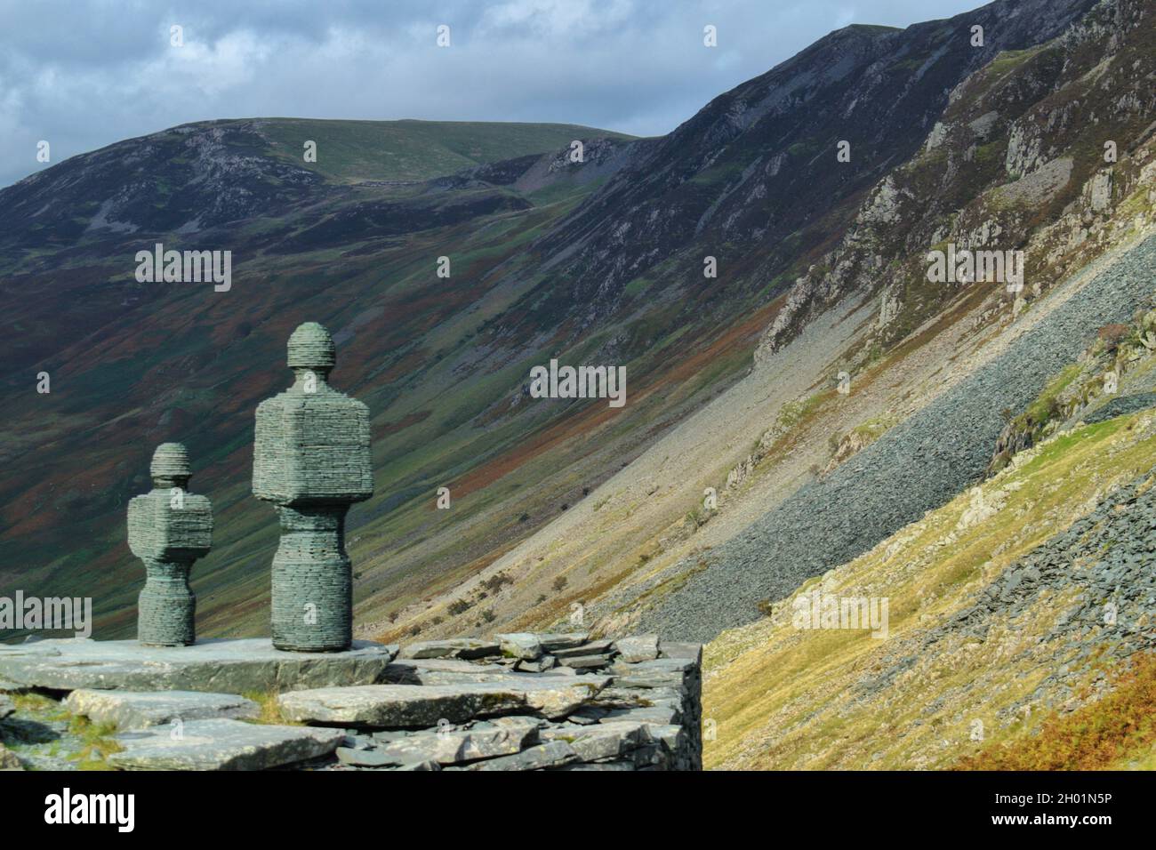 Honister Slate MIne in the Lake District Stock Photo - Alamy