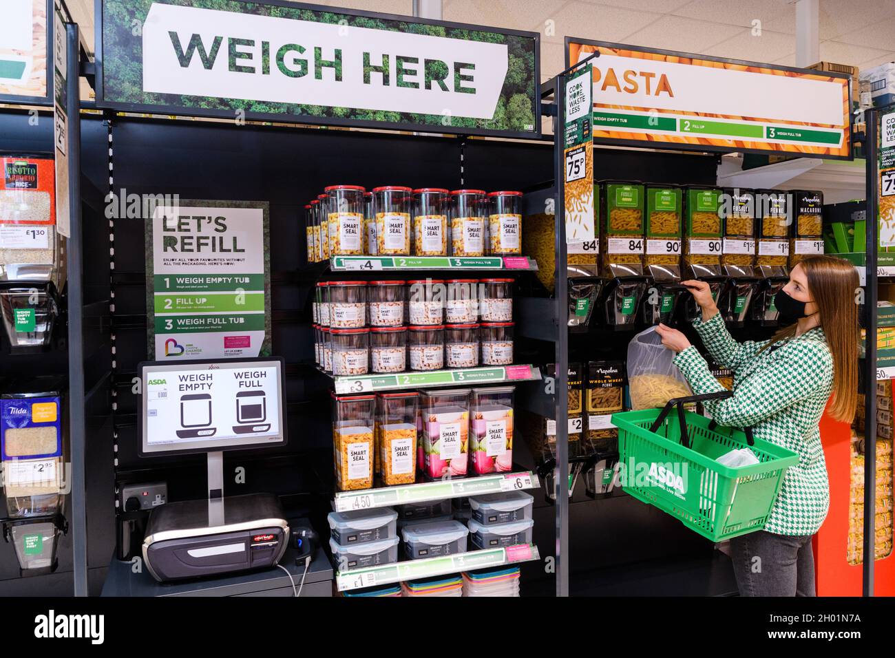 Pics Free To Use Asda Launches First Refill Store In Scotland Asda