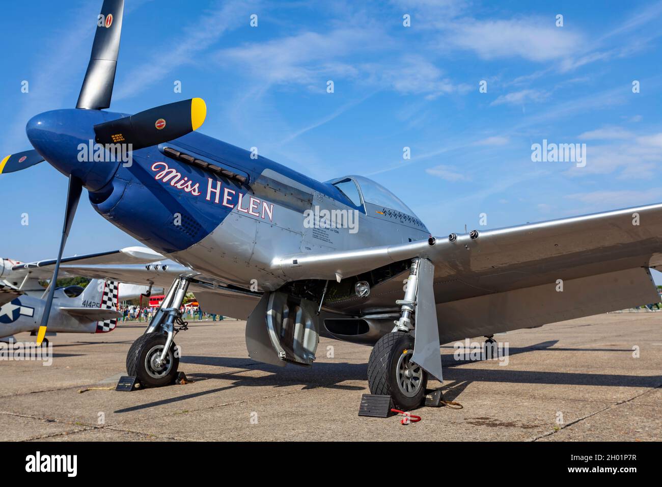 The North American Aviation P-51 Mustang is an American long-range ...