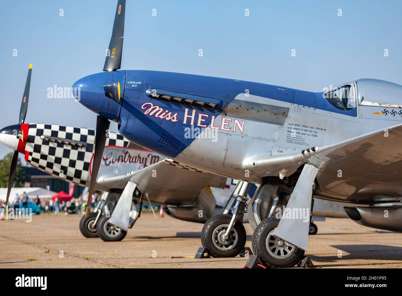 The North American Aviation P-51 Mustang is an American long-range ...