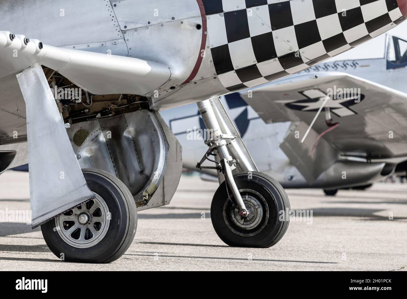 The North American Aviation P-51 Mustang is an American long-range ...