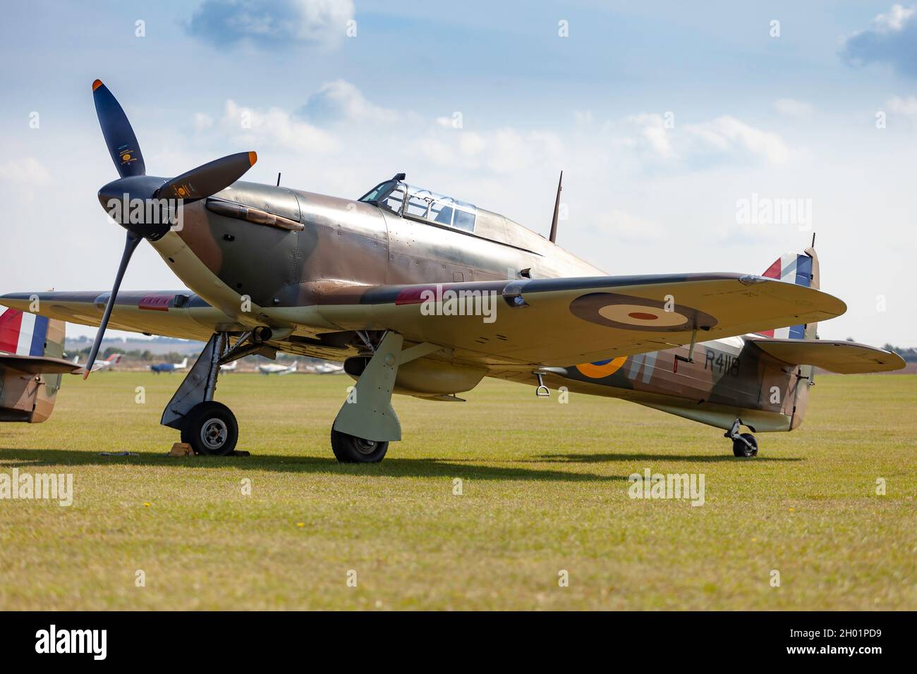 The Hawker Hurricane is a British single-seat fighter aircraft of the ...
