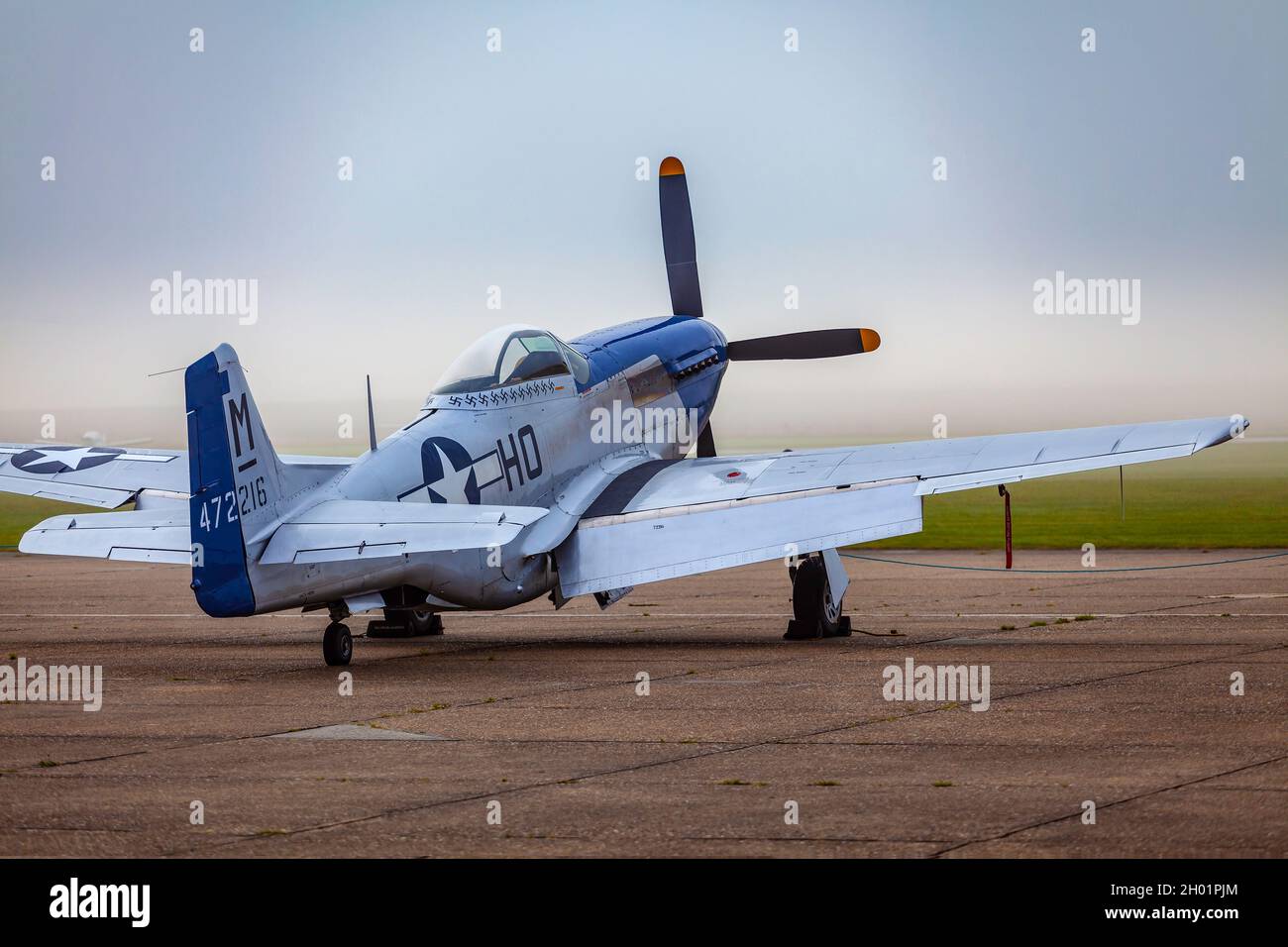 The North American Aviation P-51 Mustang is an American long-range ...