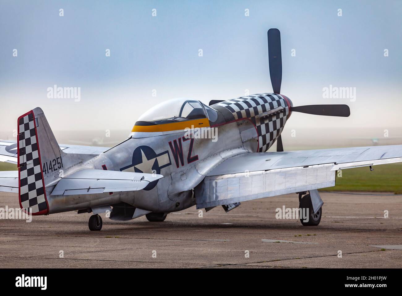 The North American Aviation P-51 Mustang is an American long-range ...
