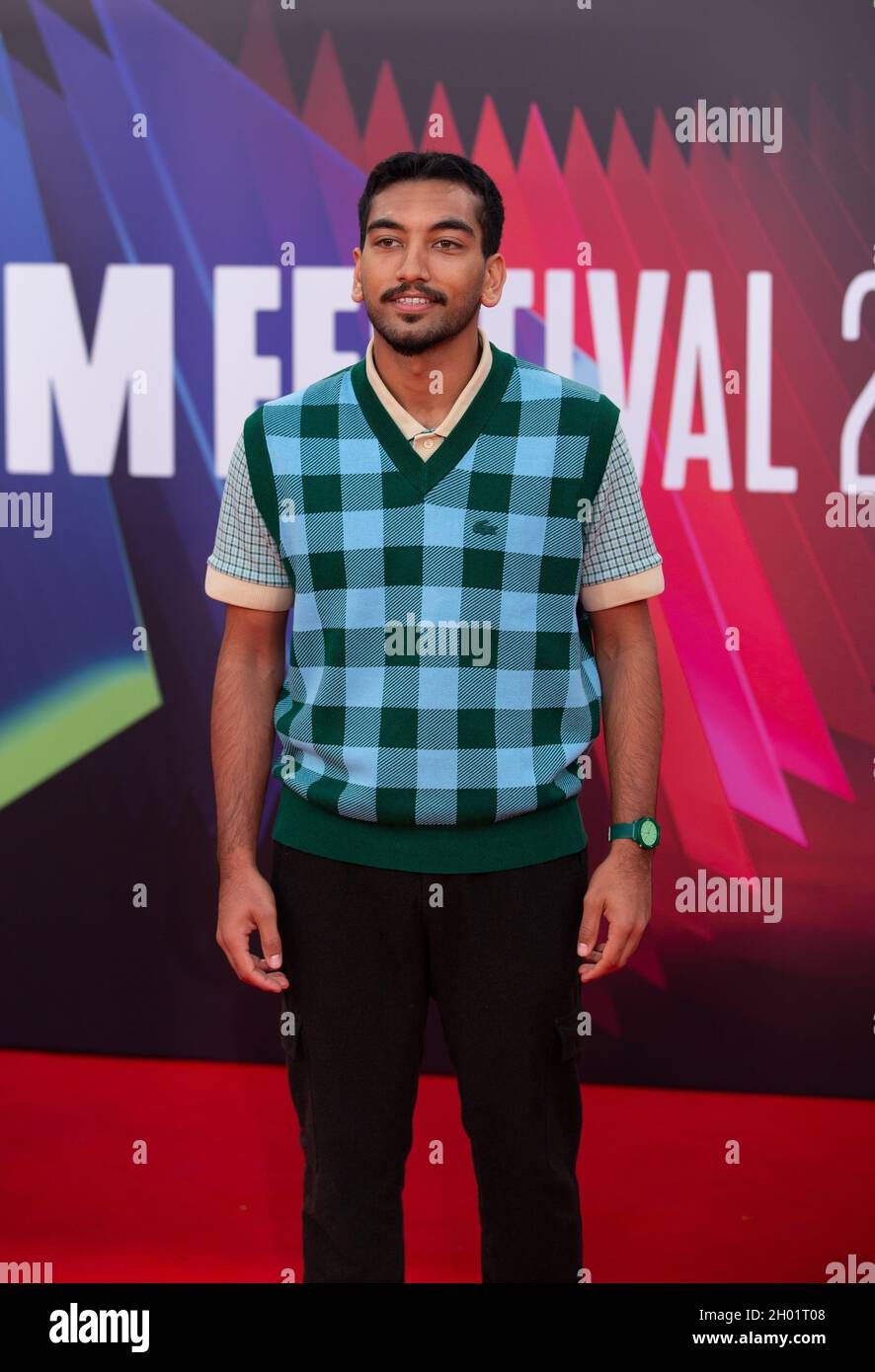 Nabhaan Rizwan attends The French Dispatch - UK Premiere, Headline Gala ...