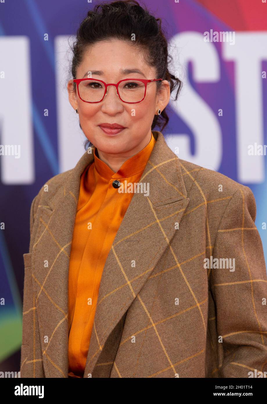 Canadian Actress Sandra Oh attends The French Dispatch - UK Premiere ...