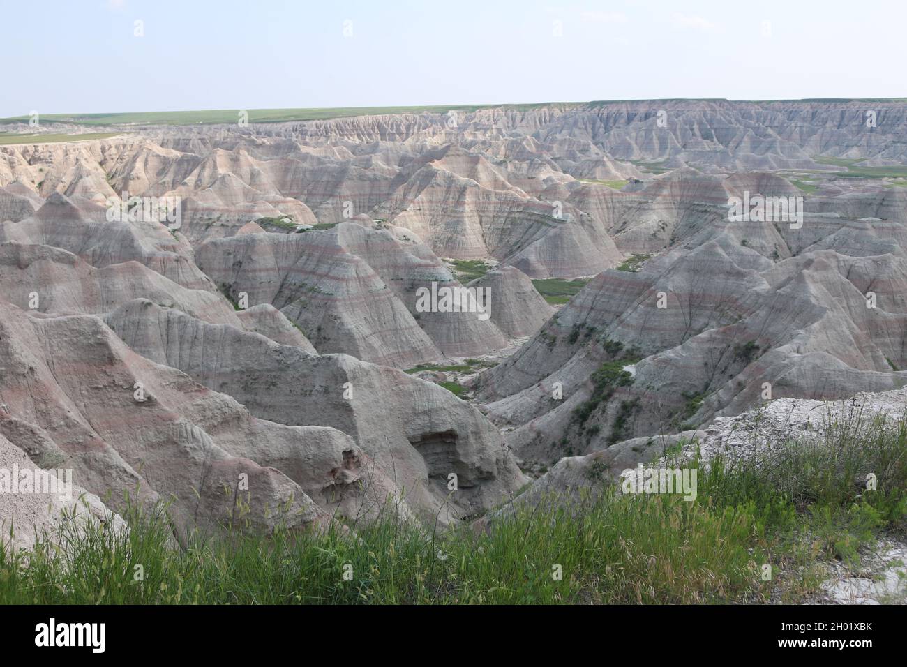 Landscape badlands green hill hi-res stock photography and images - Alamy