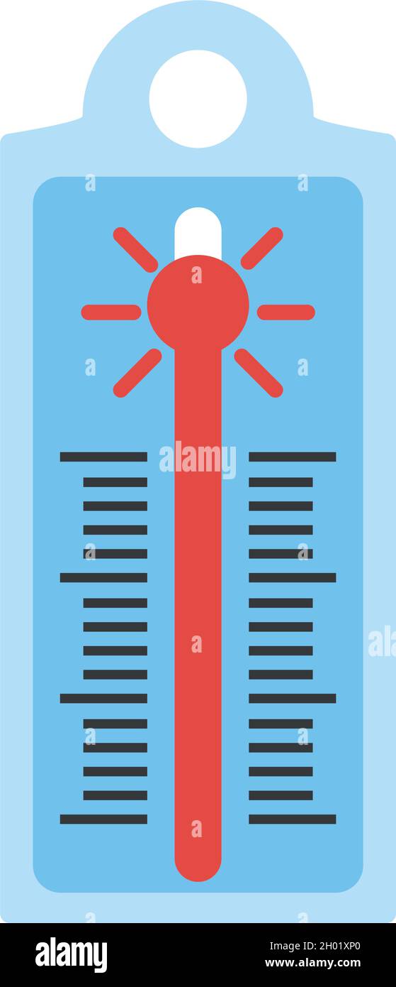 hot temperature thermometer Stock Vector Image & Art - Alamy