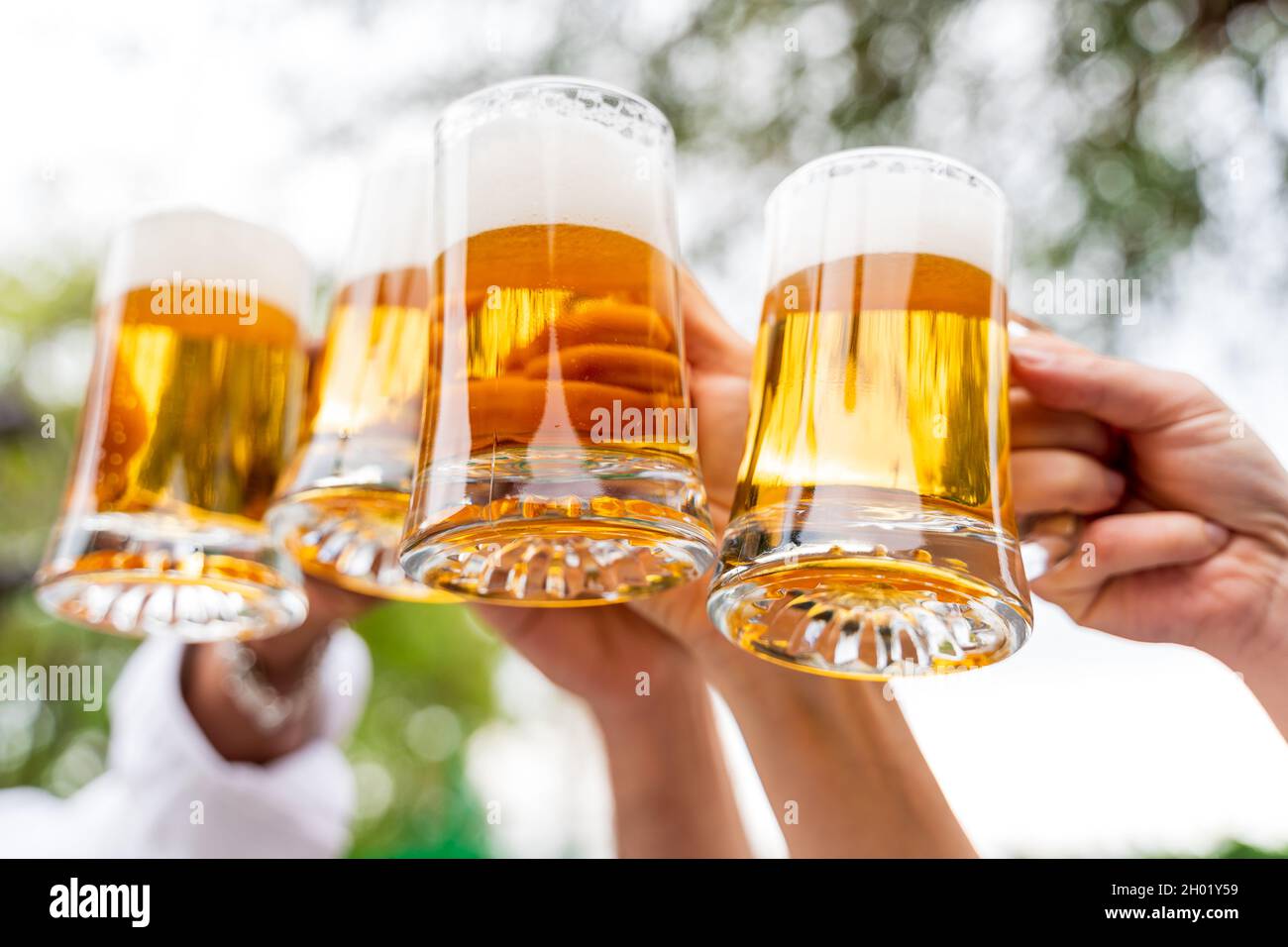 Four Women Having Birthday Party High Resolution Stock Photography and ...