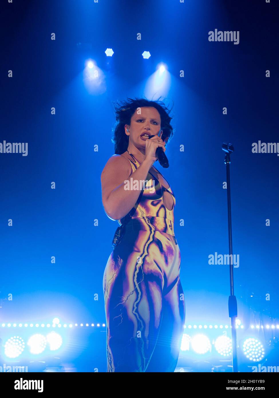 Zaragoza, Spain. 10th october,, 2021. The versatile artist Nathy Peluso ...