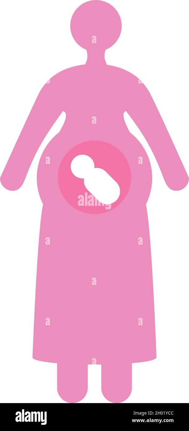 pictogram pregnant woman Stock Vector Image & Art - Alamy