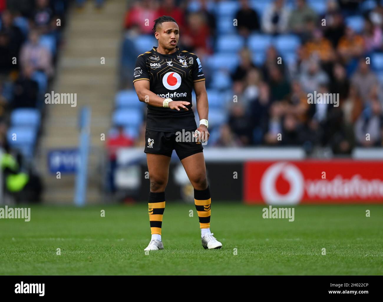 Coventry, United Kingdom. 10th Oct, 2021. Premiership Rugby. Wasps V ...
