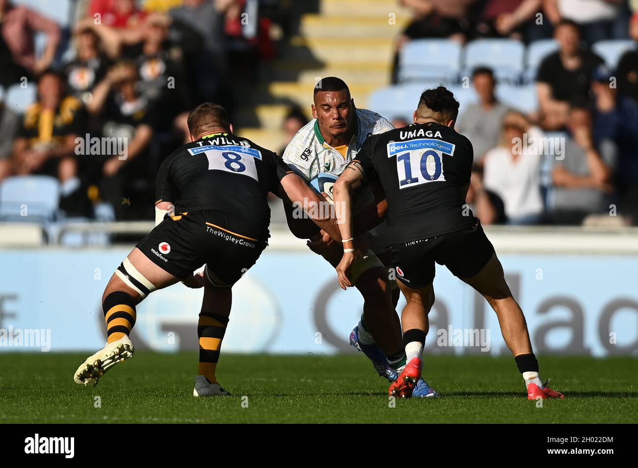 Coventry, United Kingdom. 10th Oct, 2021. Premiership Rugby. Wasps V ...