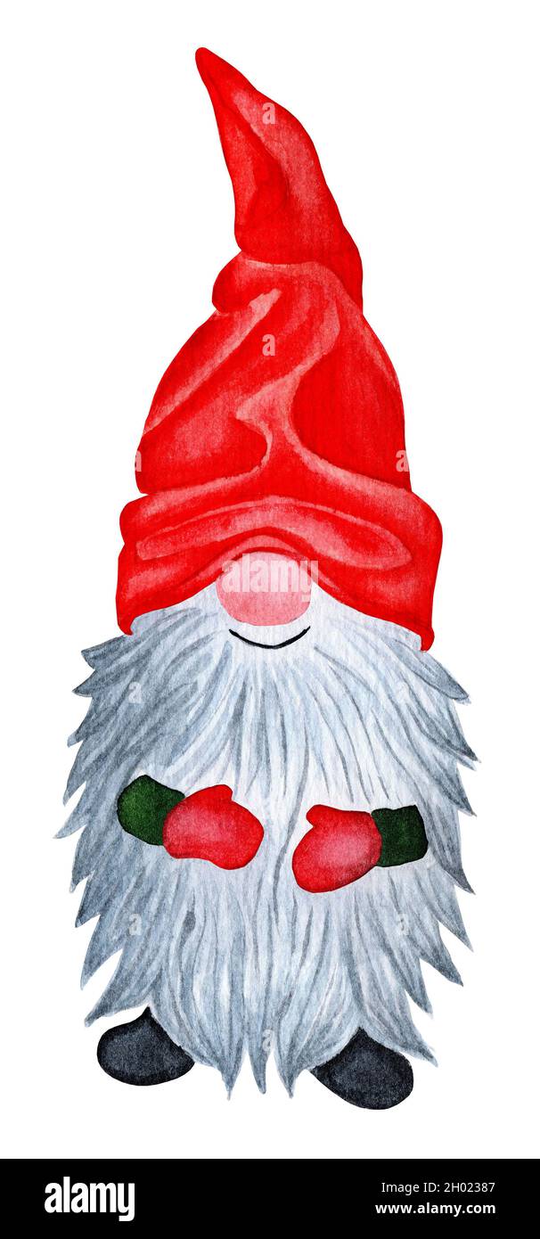 Man beard in christmas Cut Out Stock Images & Pictures - Alamy